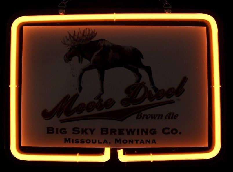 Moose Drool Neon Light Big Sky Brewing Montana