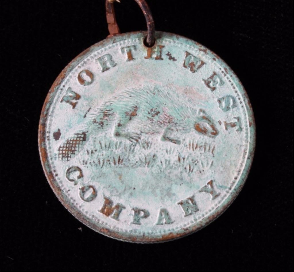North West Company Beaver Token circa 1820