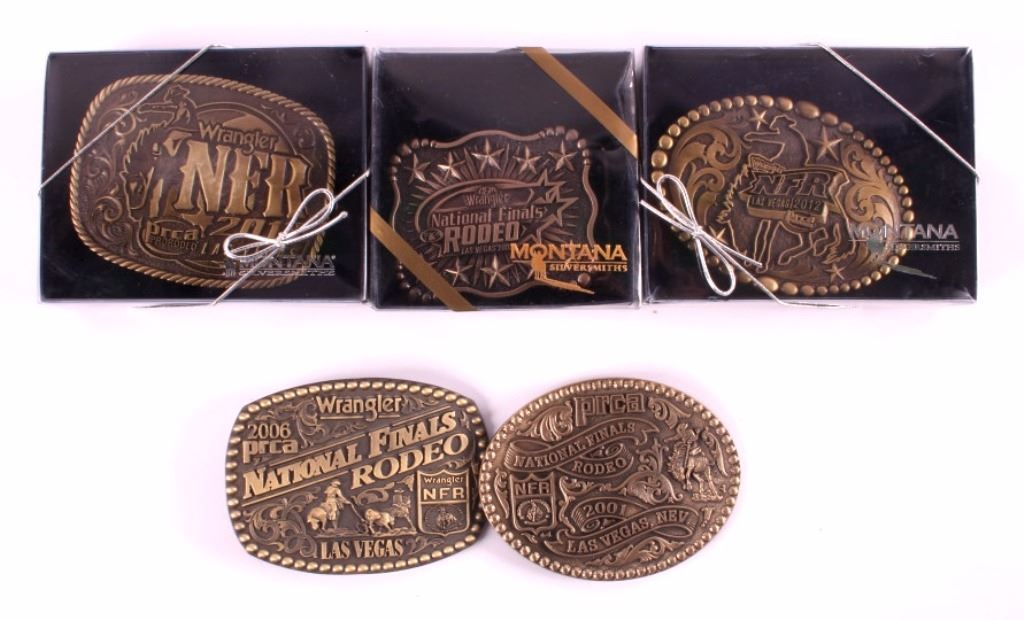 Montana Silversmiths NFR Rodeo Buckles