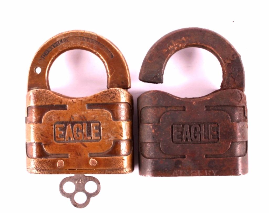 Atchison Topeka & Santa Fe Railroad Switch Locks