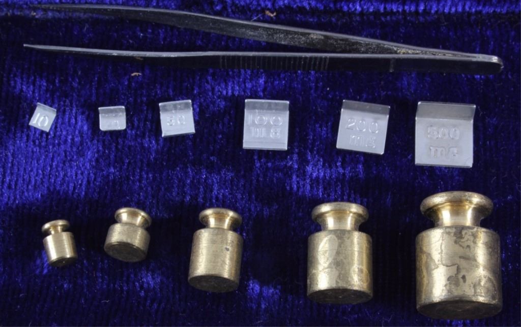 Antique Vintage Assayers Gold Scale