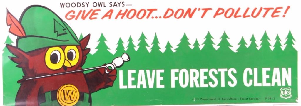 1978 Forest Service Woodsy Owl Advertisement