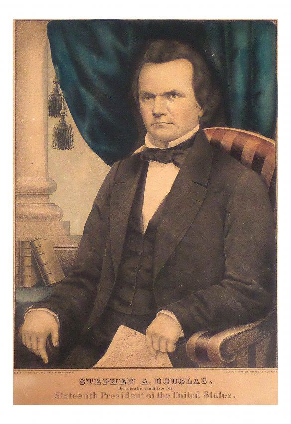 Stephen Douglas - 1860 Campaign Portrait