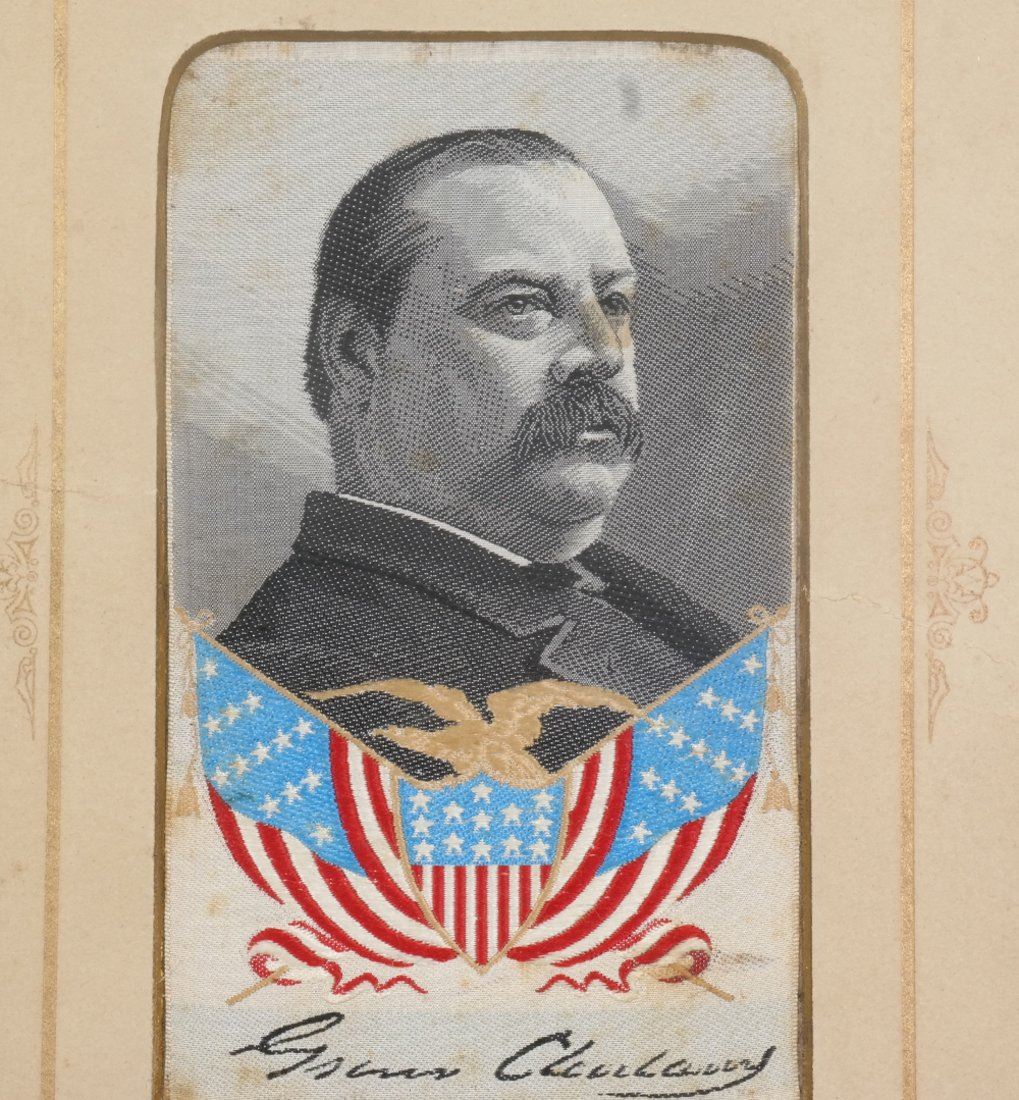 Grover Cleveland 1892 Silk & Satin Campaign Ribbons