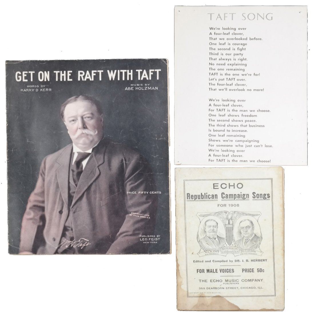 Wm. H. Taft 1908 Campaign Music