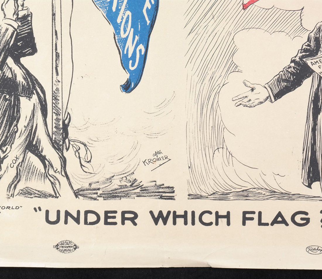 Cox & Harding 1920 Political Cartoon