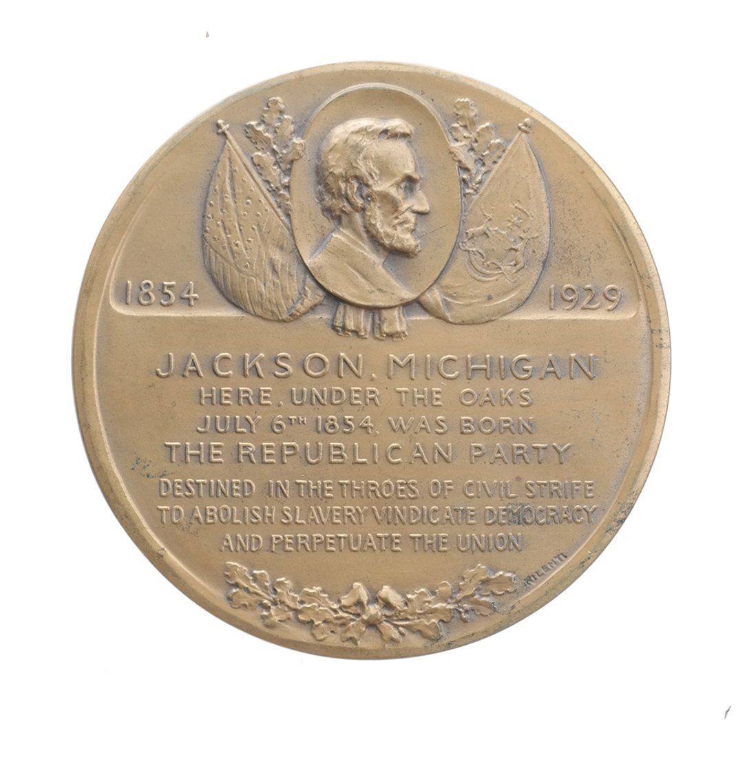 Jackson, Michigan & Republican Party 1929 Centennial