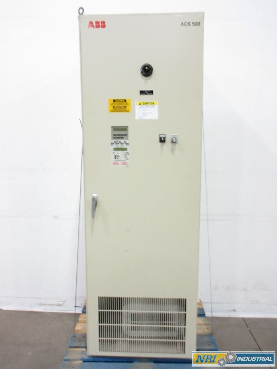 ABB ACS 500 125HP 480V-AC MOTOR DRIVE D517556
