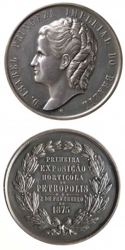 Brazil 1875 Princess Isabella Medal