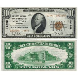 U.S. 1929 $10 National Bank Note