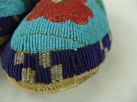 Cree Beaded Moccasins