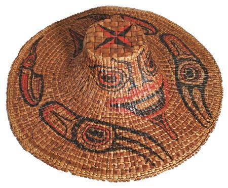 Haida Basketry Hat