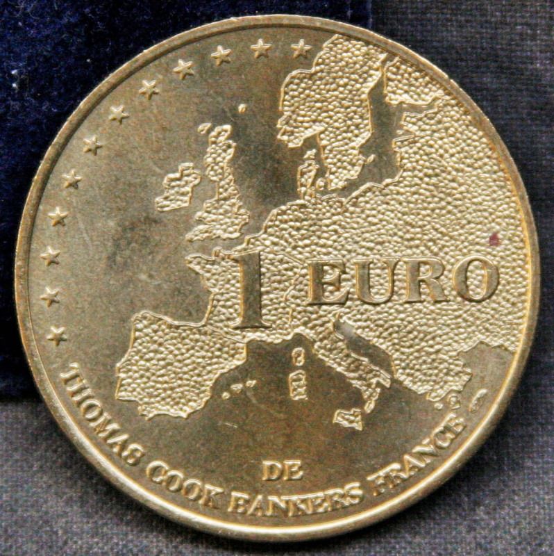 Europe - Thomas Cook - January 1998 1 Euro Coin In Monnaie De Paris Pouch