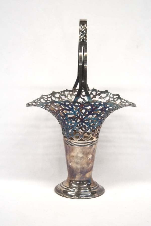 Antique Knickerbocker Silver Co Silverplate Basket