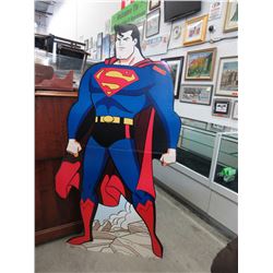 6 Ft cardboard "Superman" cut out