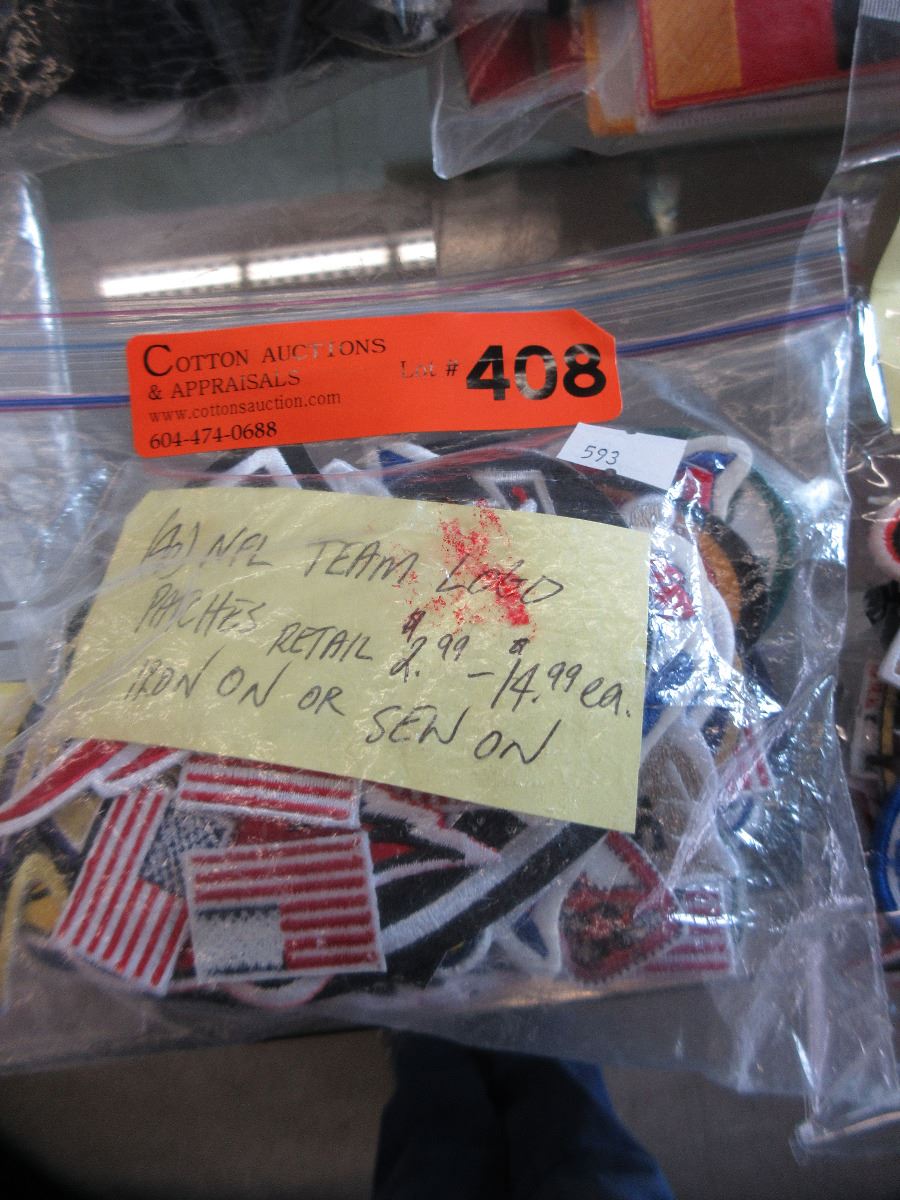 40 New NFL Team Logo patches