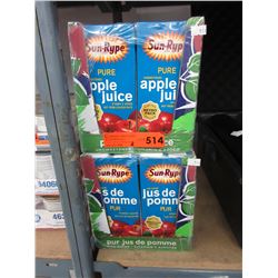 2 Cases of Sun-Rype apple juice