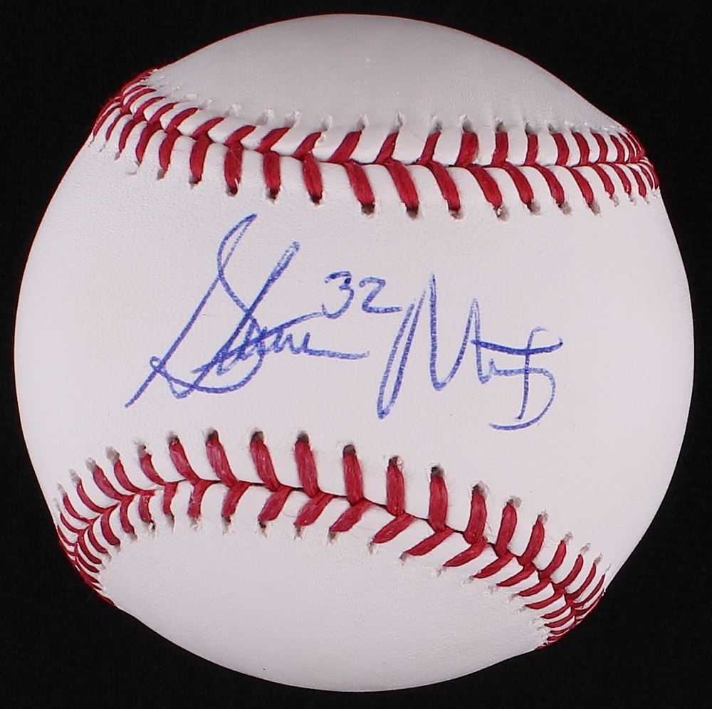 Steven Matz Signed OML Baseball (PSA COA & MLB)