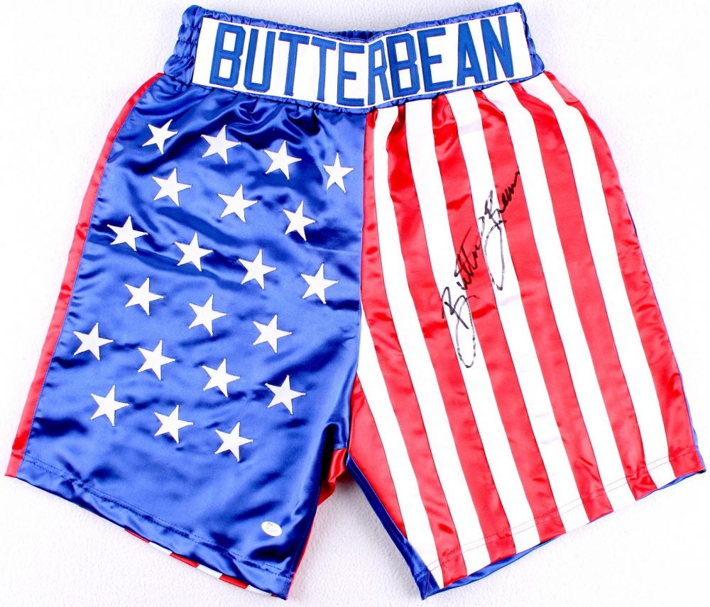 Eric Scott Ecsh "Butterbean" Boxing Shorts (JSA COA)