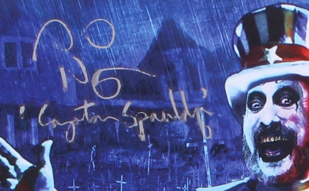 Sid Haig Signed "House of 1000 Corpses" 11x17 Photo Inscribed "Captain ...