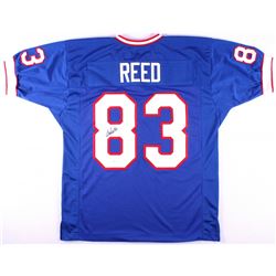 Andre Reed Signed Bills Jersey (JSA COA)
