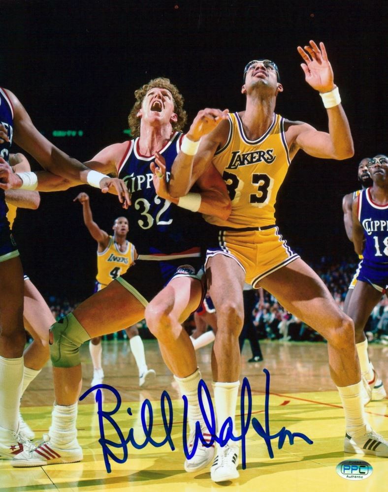 Bill Walton Signed Clippers 8x10 Photo (PPC COA)