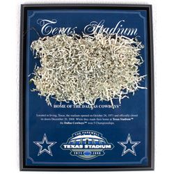 Dallas Cowboys Texas Stadium Final Season 8x10 Plaque with Game-Used ...