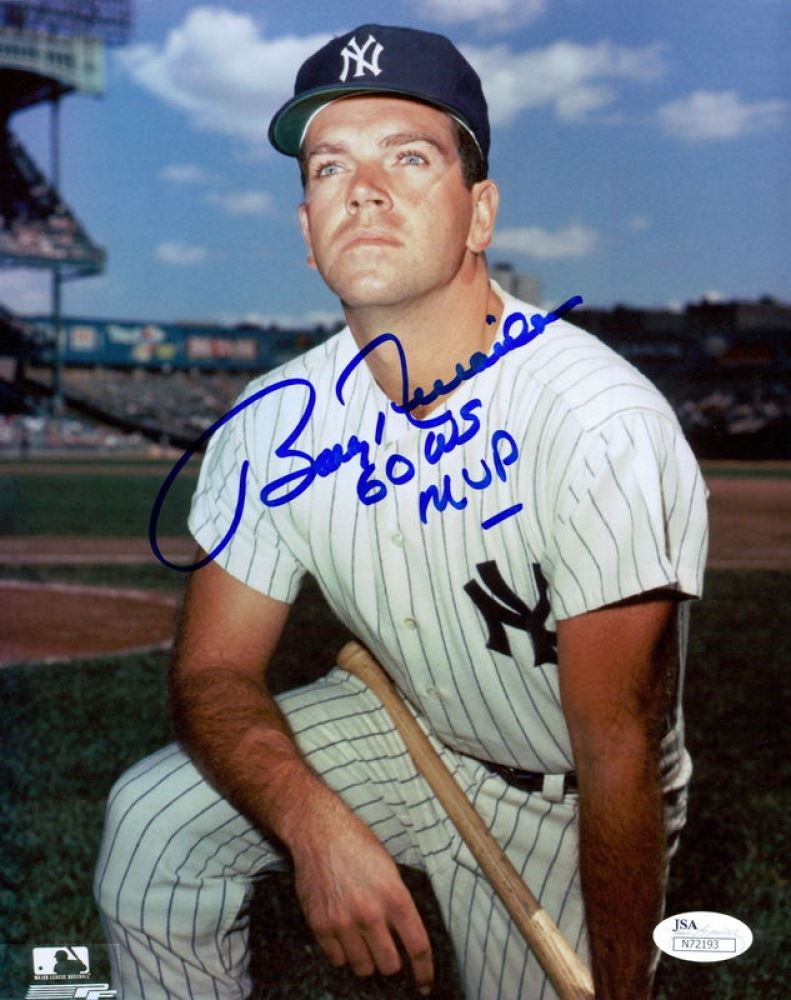 Bobby Richardson Signed Yankees 8x10 Photo Inscribed "60 WS MVP" (JSA COA)