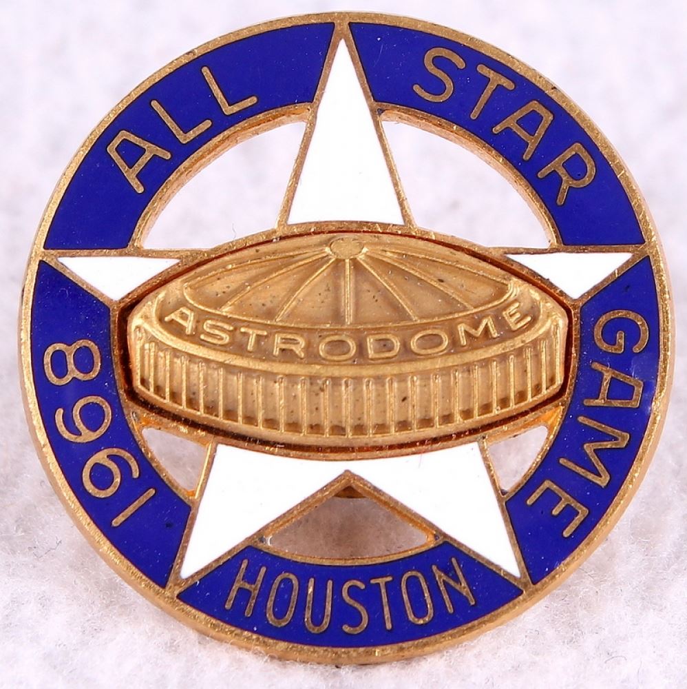 Original Vintage 1968 All-Star Game Pin