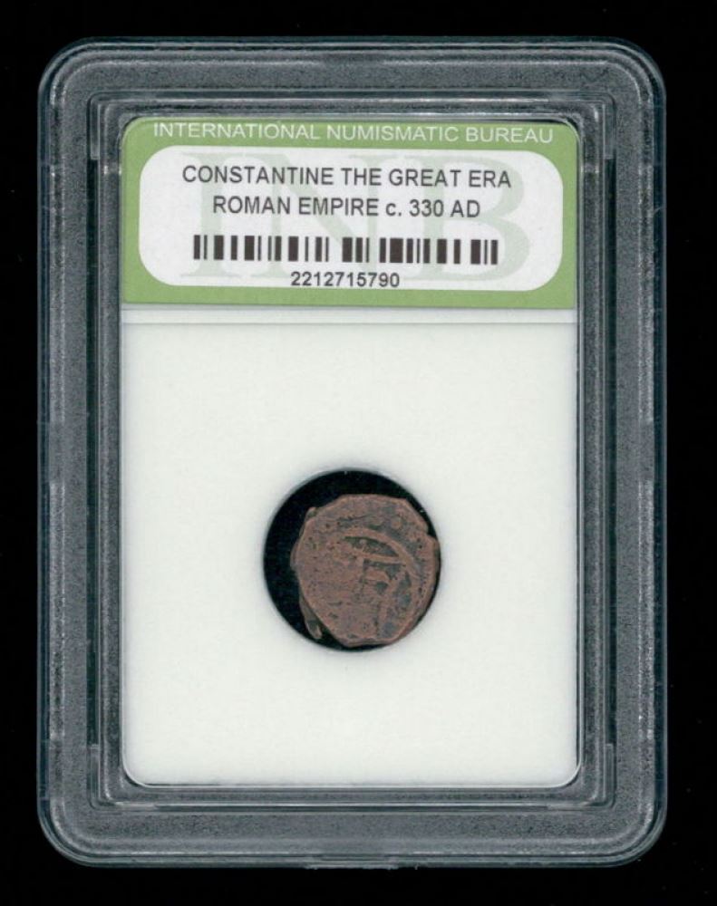 Constantine The Great Era Roman Empire Coin from 330 AD (INB Encapsulated)