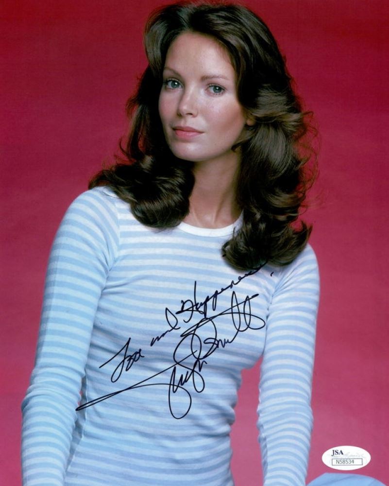 Jaclyn Smith Signed "Charlie's Angels" 8x10 Photo Inscribed "With Love" (JSA COA)