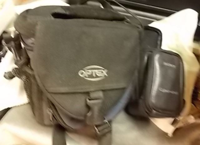 CAMERA CASES - 2 (1 optex & 1 sony ) = 2 pc ttl