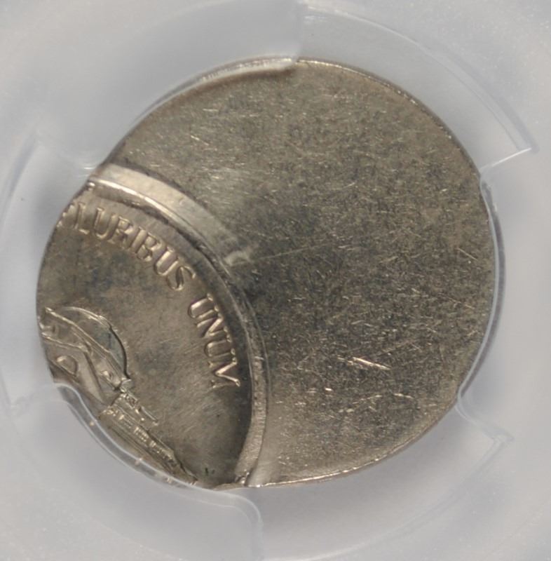 1983-P JEFFERSON NICKEL MINT ERROR PCGS MS-64 STRUCK 65% OFF CENTER