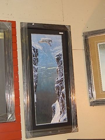 FRAMED PRINT - LEAP OF FAITH - PATRICK LUNDQUIST - GALLERY ESTIMATE ~$625