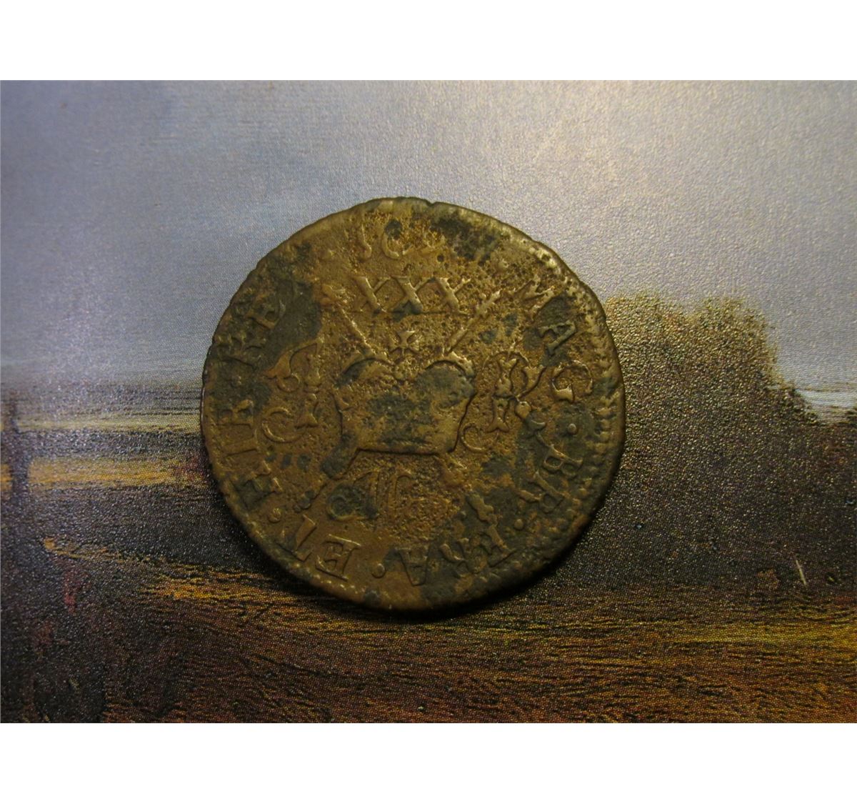 1690 Ireland 30 Shillings "Gun Money"