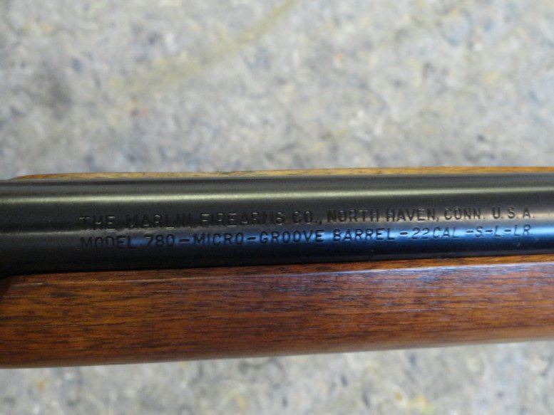 Marlin Bolt Action Rifle 22 Cal w/Clip #24611194