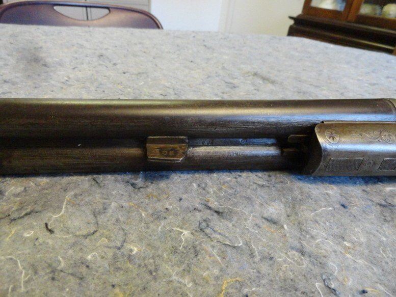 W H Hamilton Double Barrel Shot Gun 12 Gauge Damascus Belgium No ...