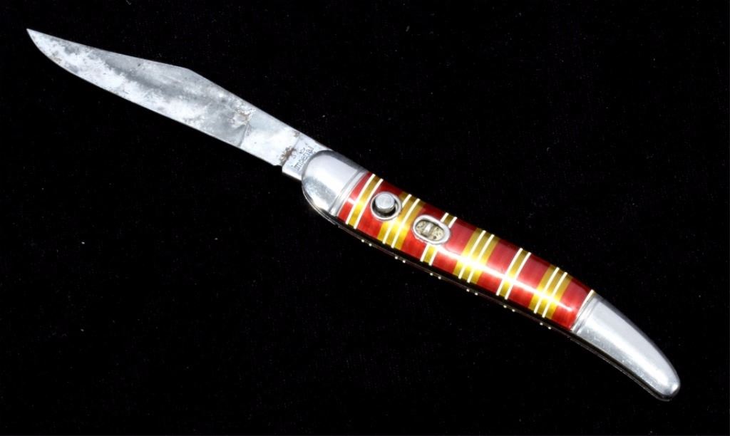 Imperial Switchblade with Candy Stripe c. 1950's