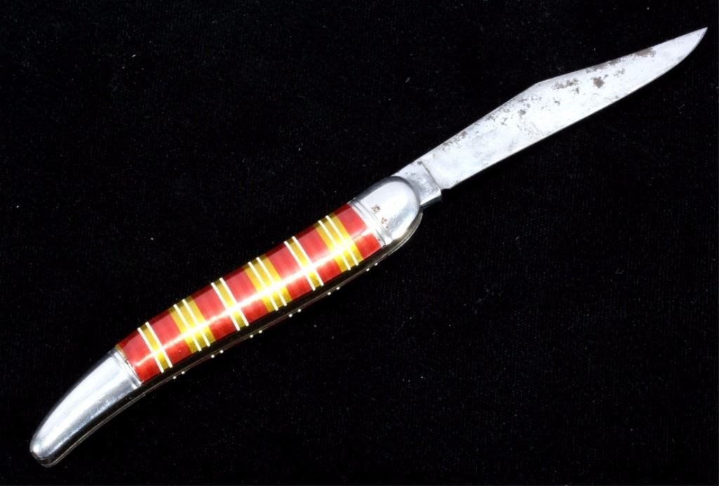 Imperial Switchblade with Candy Stripe c. 1950's