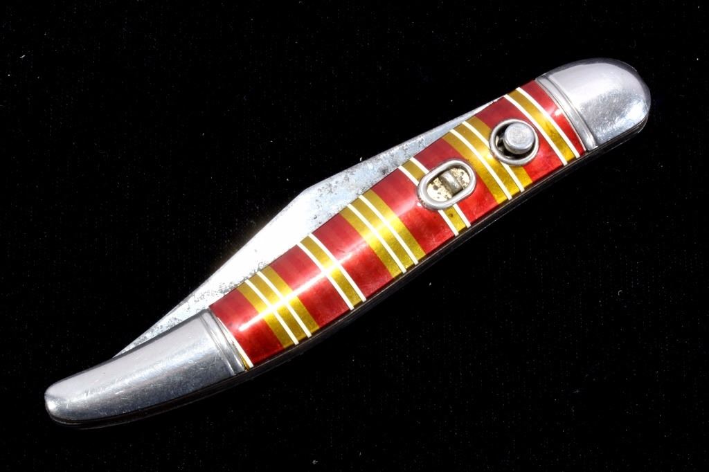 Imperial Switchblade with Candy Stripe c. 1950's