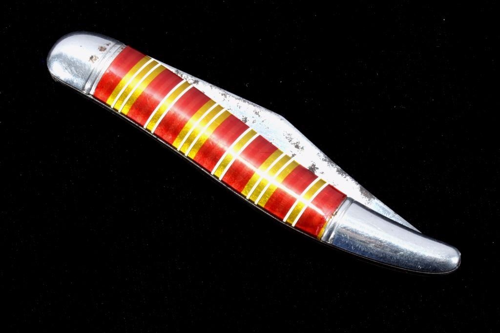 Imperial Switchblade with Candy Stripe c. 1950's