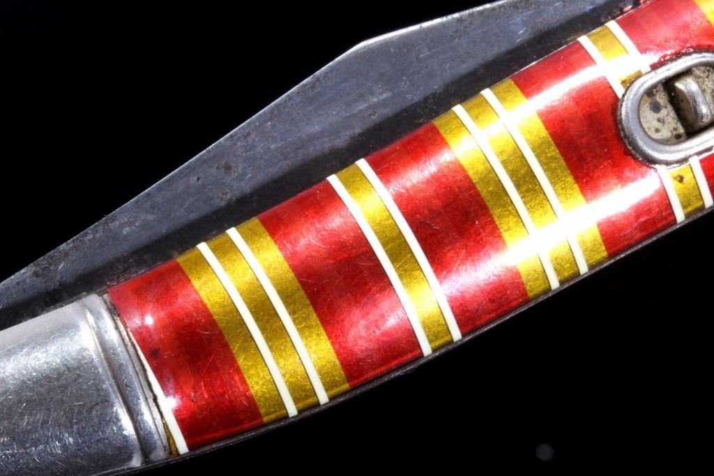 Imperial Switchblade with Candy Stripe c. 1950's