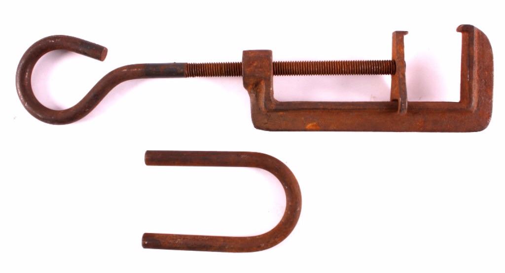 Hudson Bay Bear Trap Clamp with Iron U