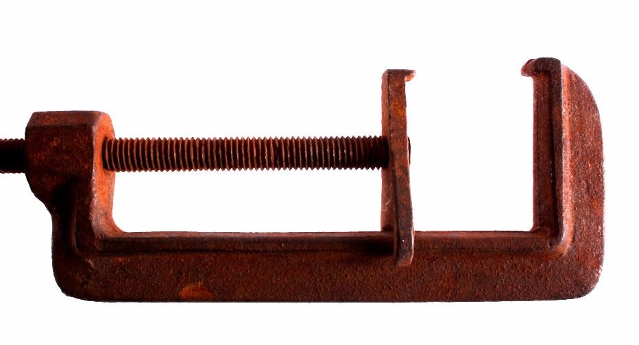 Hudson Bay Bear Trap Clamp with Iron U