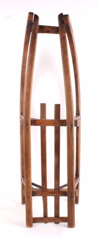 Antique Norwegian Sledge Wood Sled