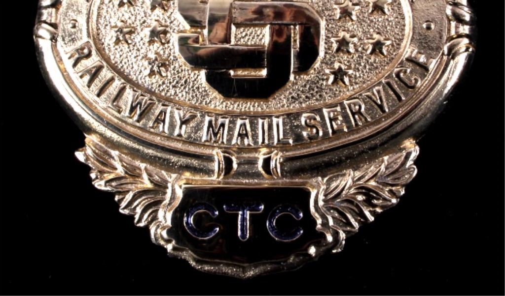 Post Office Department Railway Mail Service Badge