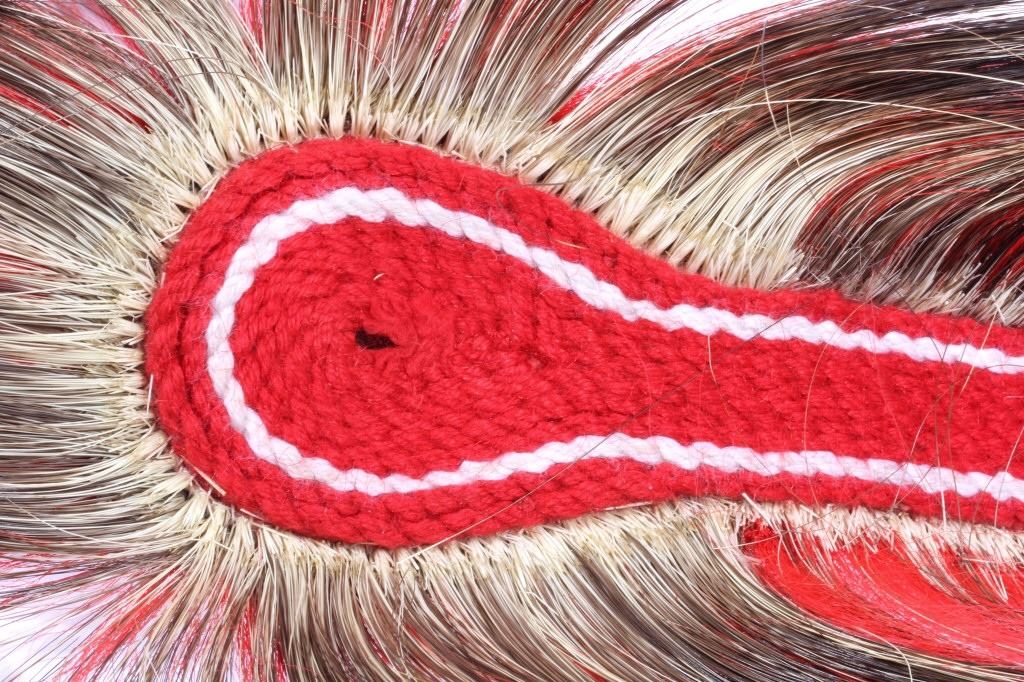 Crow Indian Porcupine Hair Roach circa 1930-40