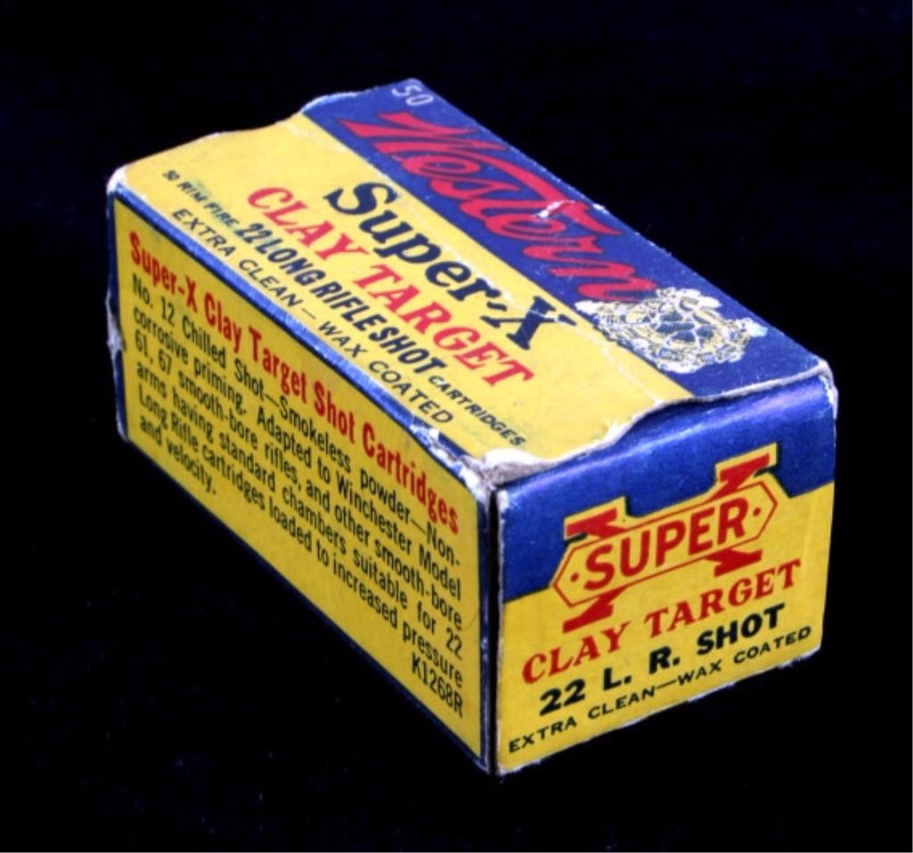 Western Super-X Clay Target .22 Long Rifle Shot