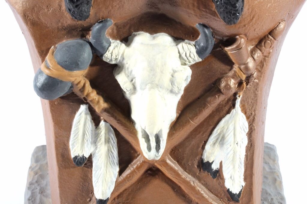 Sitting Bull Original Bust Sculpture by Domiani