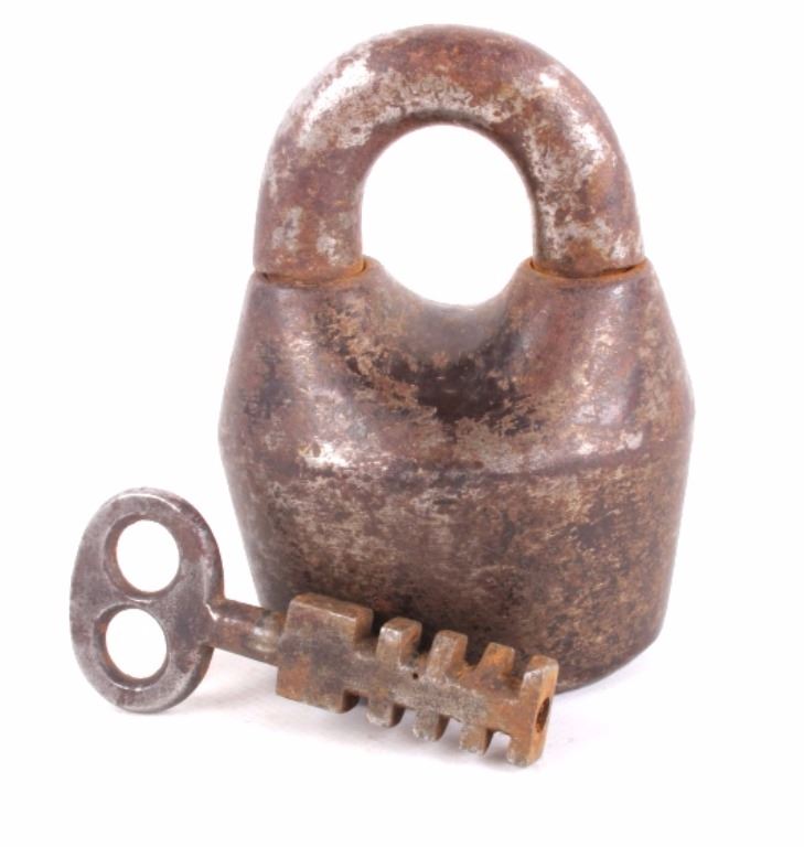 Antique Scandinavian Star Lock